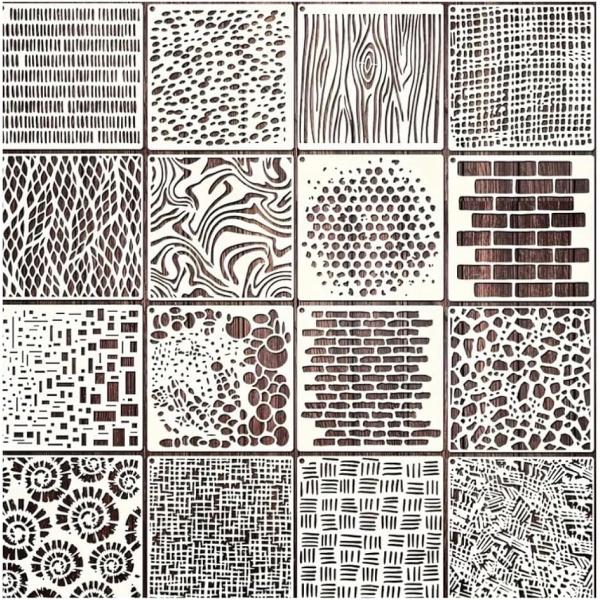 「自由な発想を形に」デザイン初心者から上級者まで満足。誰でも美しい図案が描ける便利セット。「デザインの幅が広がる」オリジナルデザインが手軽に完成。DIYやクラフトに役立つ16種の型紙。「幅広い画材に対応」毎日の手帳や日記がもっと楽しく。アー...