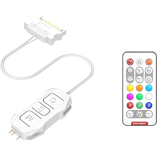 バリエーションコード : 2BU8K3T6OQ「特徴」マザーボードの5v 3pin ARGB端子がなくてもLED制御ができます。リモコンから遠隔で操作ができるのが特徴です。「機能」LED操作用リモコンでの操作、もしくはコントローラーへの直接...