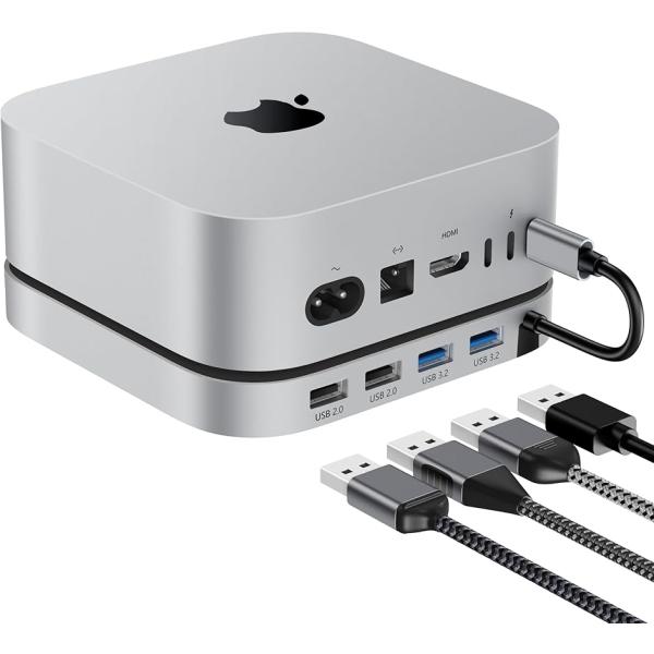 バリエーションコード : 2BUUXGQFW5「6-in-1ドッキングステーション」このMac Mini M4 2024専用ドッキングステーションは、Mac Mini M4 2024の機能性を最大限に引き出し、利便性をさらに向上させるための...