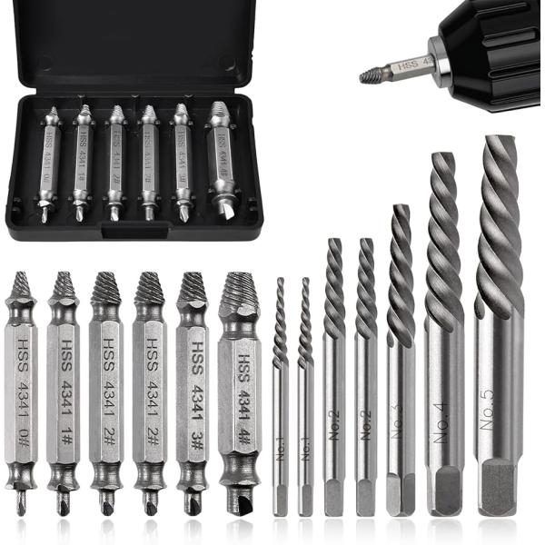 「内容物」両端ドライバー6本セット＋プラスドライバー7本セットで、あらゆるニーズに対応します。「両端ネジ抜き」最高級高速度鋼4341製で、63HRCという卓越した硬度を実現。ねじ山には深部熱処理を施し、ネジやナットの取り外しを容易にします。...