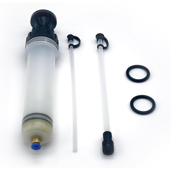 バリエーションコード : 2BUCJY56PN手動式オイルチェンジャーです。シリンジポンプ構造によりエンジンオイルやブレーキオイルなどの液体を簡単に抽出・充填できます。ロングストローを備え、奥まった部分や狭いスペースでもスムーズに届き、車や...