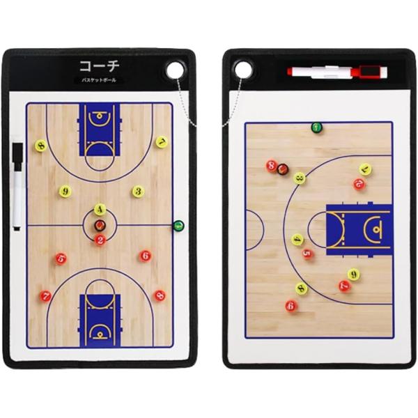 バリエーションコード : 2BUCJ2IRPO「戦術を明確に共有」サッカー、バスケット、バレーボール、フットサルの作戦ボードは水性ペンで繰り返し書き消し可能で、練習や試合中も即座に戦術を共有でき選手への理解を深めます。「強力マグネット搭載」...