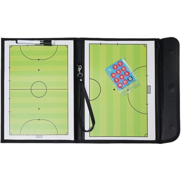 バリエーションコード : 2BUCJ2IRPO「戦術を明確に共有」サッカー、バスケット、バレーボール、フットサルの作戦ボードは水性ペンで繰り返し書き消し可能で、練習や試合中も即座に戦術を共有でき選手への理解を深めます。「強力マグネット搭載」...