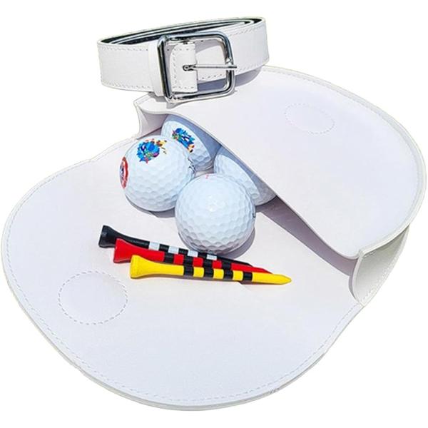 バリエーションコード : 2BUD0LOH5U「充実のゴルフタイムをサポート」 軽量でベルト付きの6個収納ゴルフボールケースです。ウエストバッグ感覚で装着できるポーチタイプで、スイング時にも邪魔になりません。ゴルフボールを最大6個収納可能で...