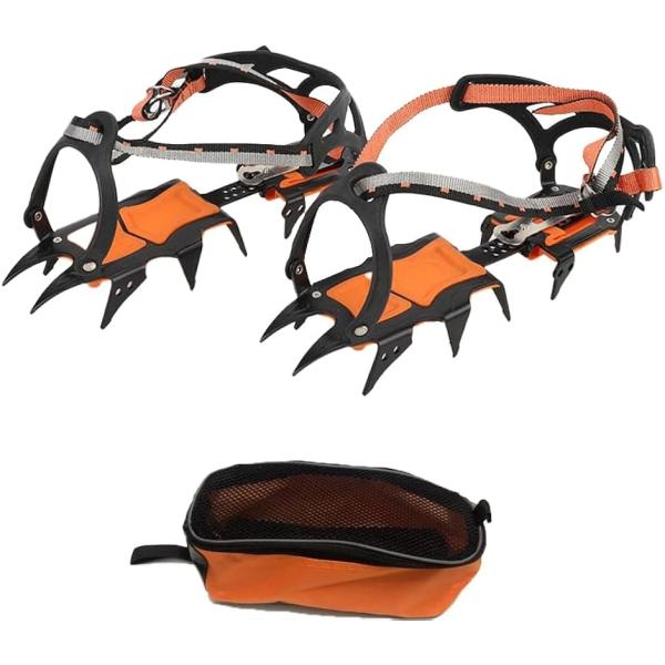 バリエーションコード : 2BUVCGPQUDサイズ調整可能：スライド式ジョイントバー採用，靴に合わせてサイズ調整可能，サイズ36-46までの靴に対応します。重量：約540g(1足)高品質の素材：アイゼンは高強度のマンガン鋼の釘でできており...