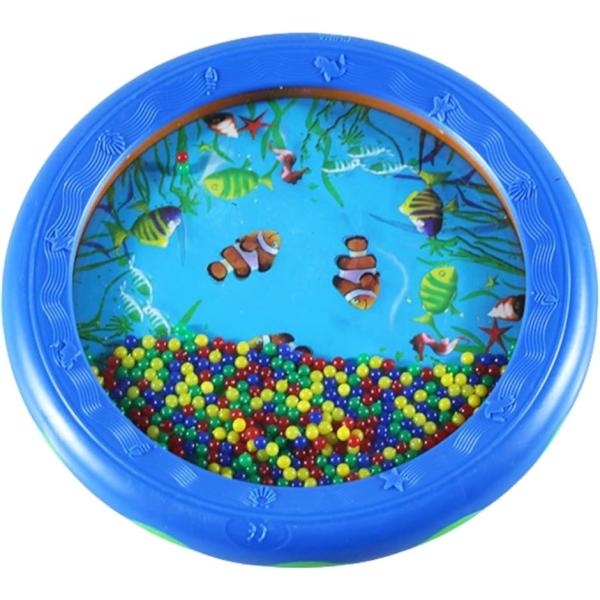 波の音がするオーシャンドラムは、ザザーっとした波の音を楽しめる不思議なタンバリンです。叩いたり揺らしたりすることで、小波から大波まで多彩な音色を表現できます。軽量で片手で持てるサイズ感は、子供から大人まで幅広い年齢層に最適です。パーカッショ...