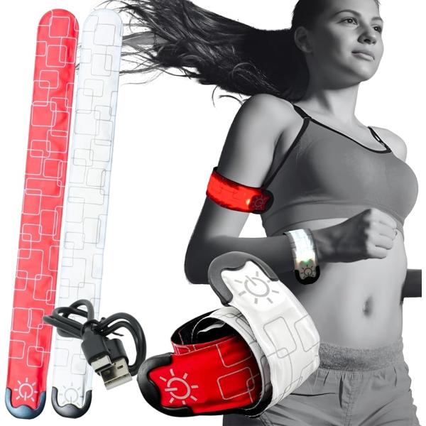 バリエーションコード : 2BUF5FUSWT夜間の歩行者は本当に見えない。、大切な人を守るため、LEDセーフティバンドの反射と光で自己防衛を。、腕と足はもちろん、さらにカバン・ランドセル・ベルトなど複数装着で安心度さらにUP。、紅白セット...