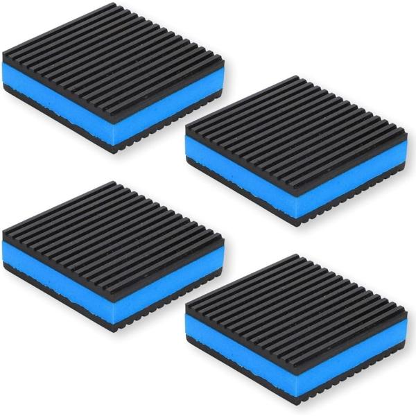 バリエーションコード : 2BUF5HFT4N防振・防音・防傷対策に優れた防振マット（ゴムマット）4個セットです。洗濯機、エアコン室外機、3Dプリンターなどの騒音や振動を軽減し、床や家具を保護します。耐震マットとしても活躍し、滑り止め効果の...