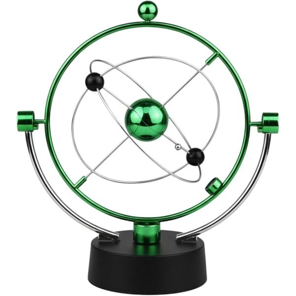 バリエーションコード : 2BUG1NCIWN磁力と慣性を利用したメカニカル構造で、スイッチを入れるとボールが静かに回転を開始。止めるまで動き続けるように見える永久運動アートとして、物理の面白さと美しさを同時に楽しめます。デスクや棚に置いて...