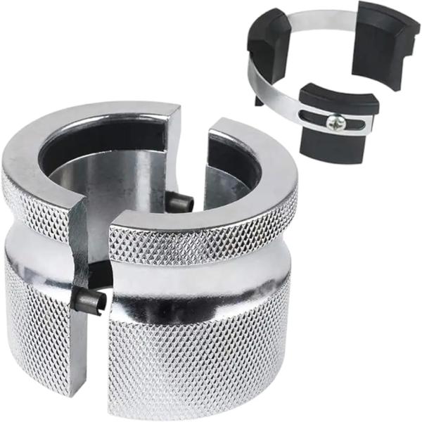 「分割設計」本体は分割構造で、新しいフォークシールに傷を付けずに取り付け可能です。重量によりシールが均等に押し込まれます。初心者でも扱いやすい設計です。「高耐久素材」耐久性に優れた炭素鋼製で、長期間使用しても性能が落ちにくいです。作業時の安...