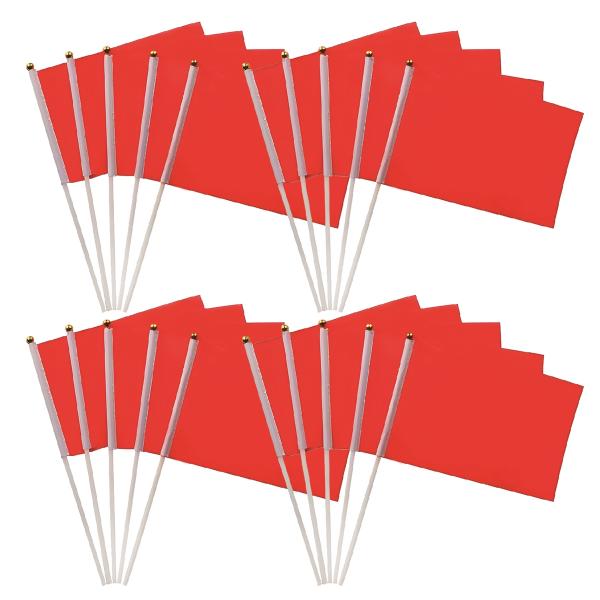 バリエーションコード : 2BUI56J85Rオリジナルの応援旗や手持ち旗作成に。プラスチック製のポール付きミニサイズの旗で、みんなで一緒に制作して一体感を楽しめます。無地の赤いポリエステル製の旗に、プラスチック製のポールが付いており、ペン...