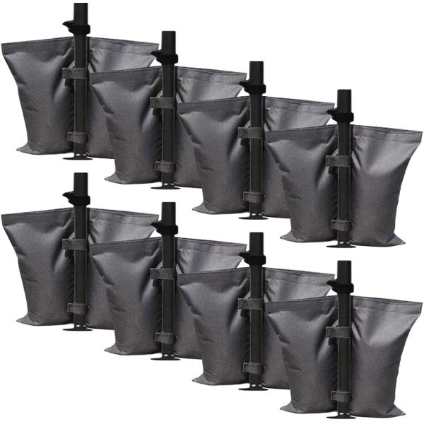 バリエーションコード : 2BUIDPUIQY「風に負けない安定感を実現するテント重り」砂利や水を入れて重りにできるウエイトバッグです。容量6Lで最大10kgまでの重量に対応します。真ん中に仕切りがあるため砂や重しを左右均等に配置することが...