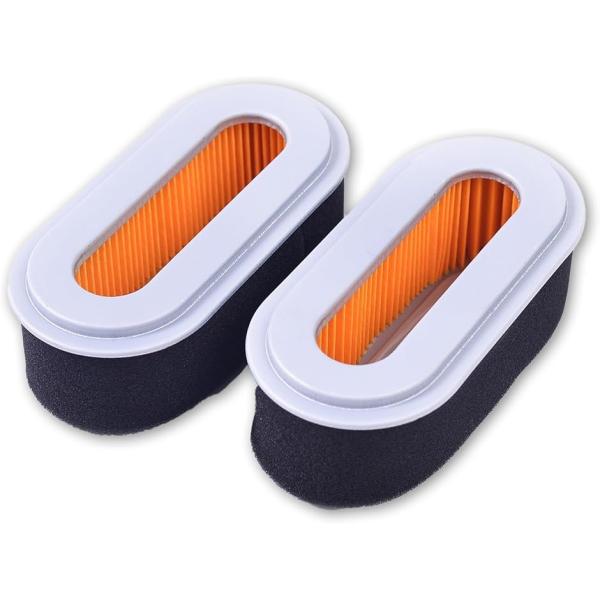 スバルロビンEX/EHシリーズに対応したエアフィルター外径124x高さ60x厚さ43mmの高互換サイズ高密度フィルターとスポンジ構造で高性能ろ過適合パーツ番号：277-32611-07ほか複数に対応便利な2個セットで交換用に最適