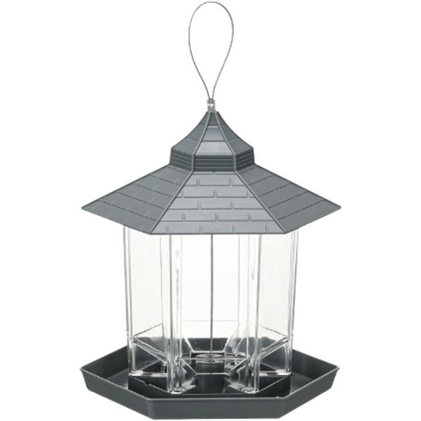 バリエーションコード : 2BUO9DKIQ6「天候に左右されない設計」広い屋根が雨や雪、強い日差しから餌を守り、いつでも新鮮な餌を野鳥に提供できます。「軽量で吊り下げが簡単」わずか251gと非常に軽く、付属のワイヤーを使って木の枝やベラン...