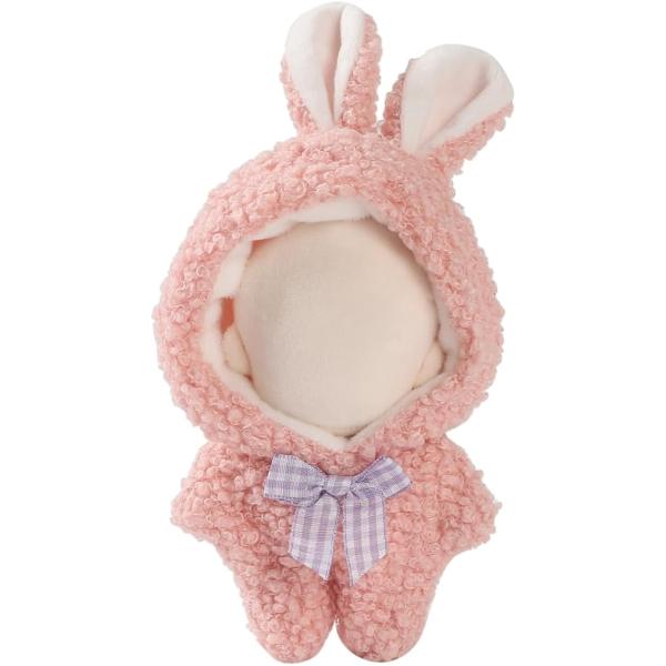 バリエーションコード : 2BUOTI390T「動物モチーフ変身」ネコやうさぎ、サメなどの動物をモチーフにした可愛いコスチュームで、ぬいぐるみをユニークに変身。どのデザインも愛嬌たっぷりで、推しぬいの魅力を最大限に引き立てます。「小さめサイ...