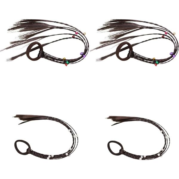 バリエーションコード : 2BUP4J4CCH「素材構成」ヘアエクステの素材：ウィッグは合成繊維です。三つ編みの頭はゴムひもで、弾力があって簡単に使えます。自分の髪によく合うことができます。1本に同色4本付いています。サイズ：約35です。「...