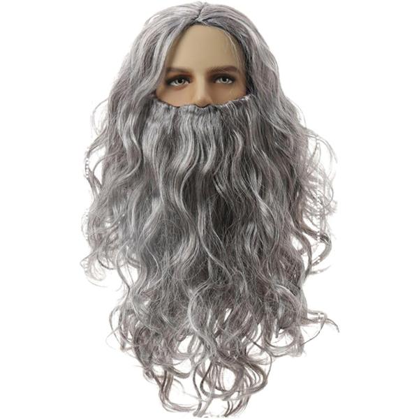 バリエーションコード : 2BUP613VNR「イベントを盛り上げるウィッグ＆ひげセット」柔らかなウェーブがかかったウィッグとひげのセットです。ふんわりとした毛流れと自然なボリュームがあり、まるで本物のような立体感を再現。長さは約30〜50...