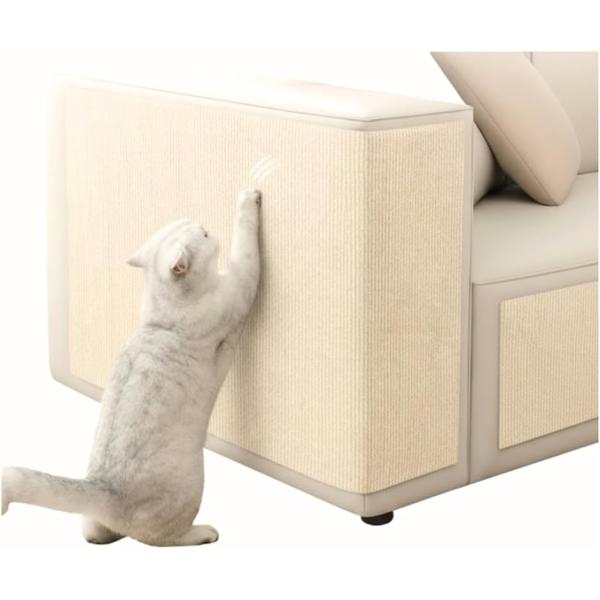 バリエーションコード : 2BUS0QCPLK「強力な保護力と耐久性」 猫の爪とぎ対策に最適な爪とぎ防止シート。厚み約4mmのフランネル調素材を採用し、猫の鋭い爪からソファや家具をしっかりガード。耐摩耗性に優れた爪とぎマットで尚且つ、防ぎな...