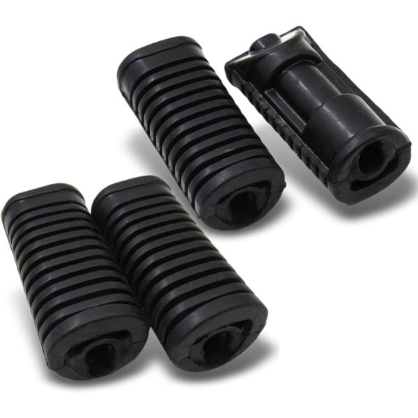 バリエーションコード : 2BUPK6281Kスーパーカブ互換品のバイクステップラバー左右セットです。経年劣化や摩耗や割れによる消耗品のカブステップラバーは、潤滑油を少量ぬりゴムハンマー等で簡単に設置していただけます。ステップ外側のゴムが切...