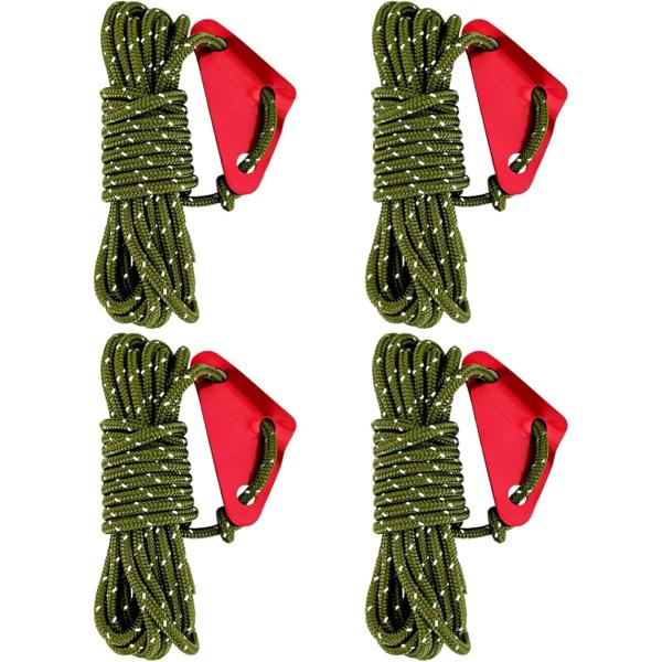 「高耐久・高耐荷重」最大耐荷重450kg。7芯構造で引張強度抜群の高耐久ガイロープです。「素材へのこだわり」ナイロン芯xポリエステル外皮の異素材構造で耐摩耗性と耐候性を両立。「夜間の安全性」反射糸2本入りで暗い中でも視認性アップ。足を引っ掛...