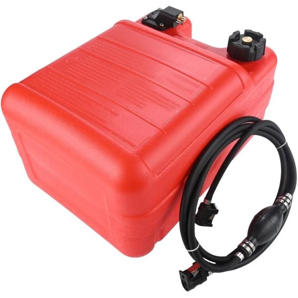 参考適合：YAMAHA / ヤマハ船外機 等 ＊汎用品ですのでサイズさえ合えば様々な船外機に取り付け可能です。＊噴射ポンプ仕様のエンジンやキャブレター仕様に取り付け可能です。燃料タンクサイズ(約)：44.5cm x 31.5cm x 26....