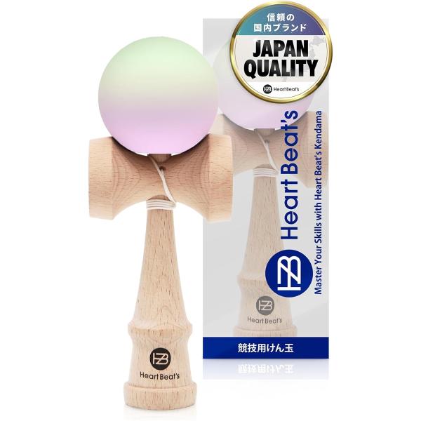 バリエーションコード : 2B9RWNS156「技が決まる。競技用けん玉」 Heart Beat's けん玉は、技の決まりやすさを追求した高品質な競技用けん玉です。初心者から競技志向者、幼児・小学生、子供からお年寄りまで幅広いレベルの方にお...