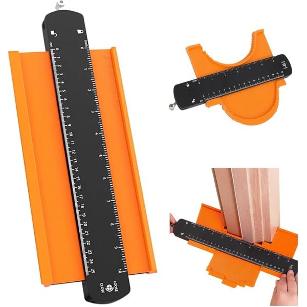 バリエーションコード : 2BURSUHH9O「複雑な形状を瞬時に再現」凹凸や曲線のある対象物の形状をそのまま写し取れるコンターゲージです。タイルや配管まわりの加工にも便利です。「ロック付きでずれない」ロック機構を搭載しているので、測定後の...