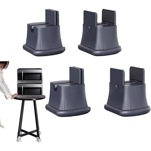 取り付け簡単。家具の脚を挟むだけで、重い家具も楽に移動できる後付けキャスターの4個セットです。継ぎ脚のように使えるデザインで、家具の安定性を保ちつつ、便利なキャスター機能をプラスできます。ボールキャスターを採用し、360度・360°回転する...