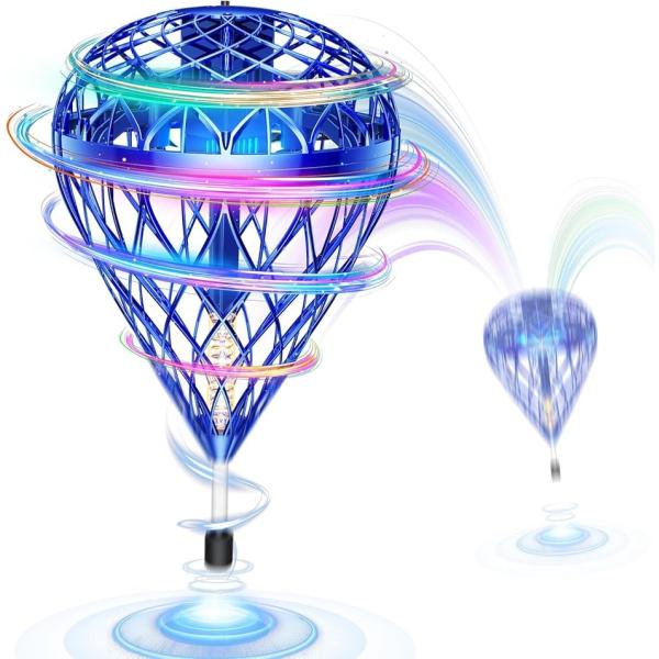 「進化した「マジック フライングボール Pro」? 全身で遊べる新感覚おもちゃ。」従来の“浮かせて投げ合う”遊びに加え、新しいスプリング構造を搭載。底部を手や足で軽くタッチするだけで、フライングボール Proがピョンッとジャンプして宙に舞う...