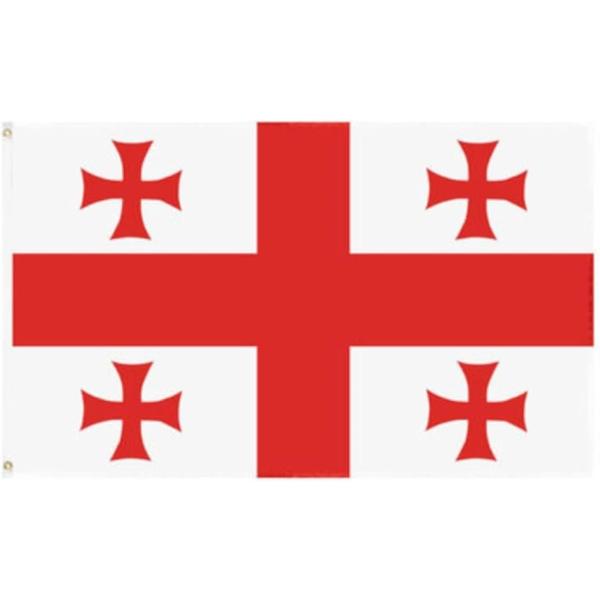 バリエーションコード : 2B9CKSFFFR「使い方いろいろ。存在感のあるハトメ式の国旗」公私ともに様々な使用用途が楽しめる大きめの国旗。ポール取り付け用の金属製通し穴もついているので取り付けも簡単。大きめですがポリエステル製なので軽量で...