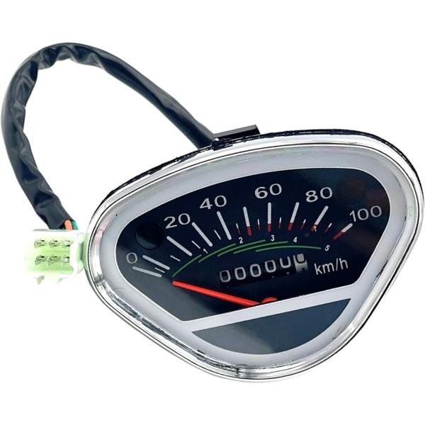 「ホンダ DAX / CHALY等対応 おにぎり型スピードメーター」 ホンダ（HONDA）のダックス（DAX）やシャリー（CHALY）などに取付け可能なおにぎり型スピードメーターです。純正交換タイプで最高速度100km/hまで対応。汎用品の...