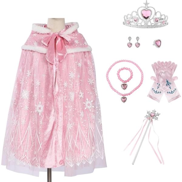 バリエーションコード : 2BUTWV34YO「夢のような変身」このプリンセスドレスマントとアクセサリーを身に着けることで、お子様は瞬時にお姫様の世界へと誘われます。特別な日をさらに特別にするためのアイテムとして、ハロウィンや誕生日、クリス...