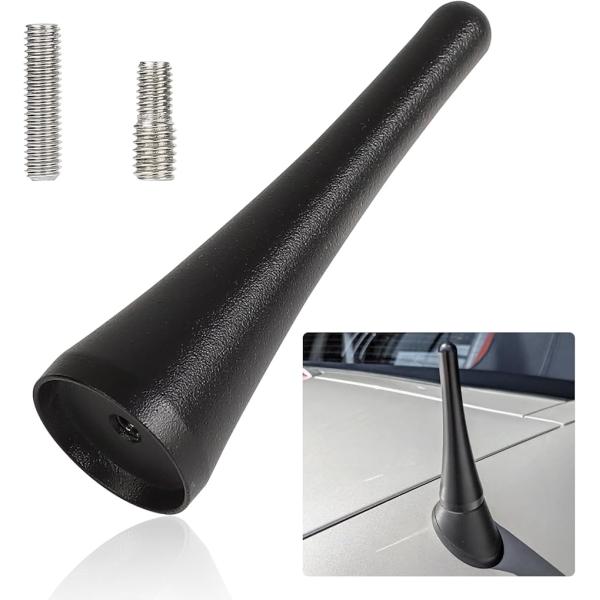 「 商品仕様 」車用アンテナセット内容：車用アンテナｘ1。サイズ：長さ 9.6cm /幅 2.8cm。付属のボルトはダイスで計測しましたが、精度ある状態で安心して取り付けできます。「ロードスター専用設計」：ロードスター車用 車用アンテナにな...