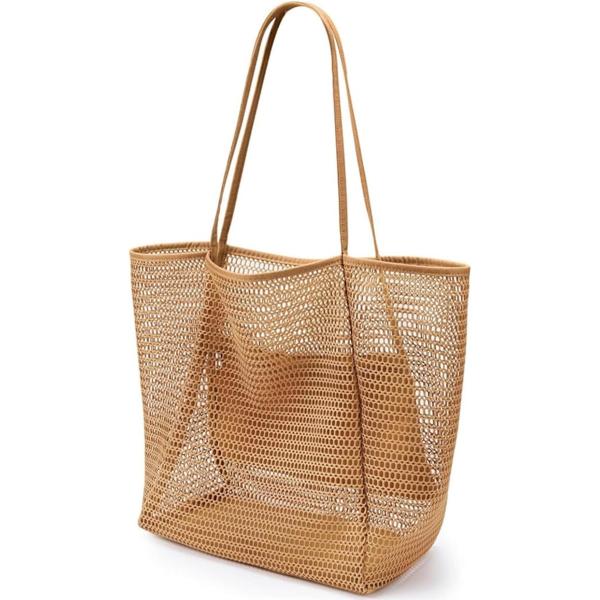 バリエーションコード : 2BUUX83DJR「大容量のメッシュバック」この大容量メッシュビーチバッグは、水着、バスタオル、日焼け止め、着替え、おやつなど…すべてを一つにまとめて持ち運べる頼れる相棒。ビーチやプール、アウトドア旅行など荷物が...