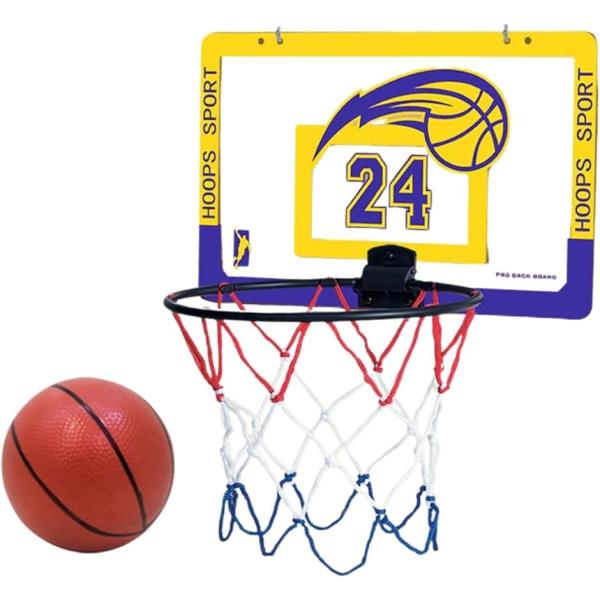 「手軽に遊べるミニバスケットゴール」壁掛けタイプのバスケットゴールは折り畳み式リングと付属フックを使えば簡単設置が可能で、届いてすぐにシュート練習を始められます。「充実のセット内容」パネルやカバー、リング紐に加えてミニボール2個と空気入れま...