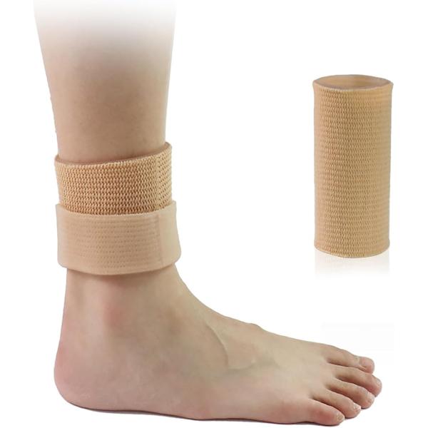 「長期間使用可能」アンクルジェルスリーブは、2個入りのパッケージで、セットとして提供されます。再利用可能で洗濯も簡単、長期間の使用に耐えるため、コストパフォーマンスに優れています。「快適なフィット感」ナイロンとラテックスを使用した高品質素材...