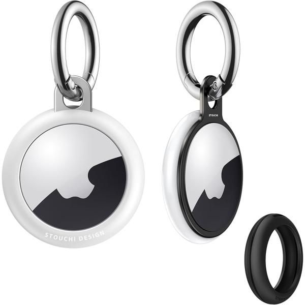 バリエーションコード : 2B4N96248U「航空アルミ＋TPUの二重保護構造・AirTagをしっかり守る」航空アルミ合金の堅牢フレームに、衝撃を吸収する柔軟TPUを組み合わせたStouchi独自設計。AirTagを360°保護し、落下・...