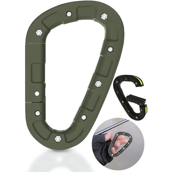 「カラビナキッター」は、釣り場での根掛かりトラブルを、安全・スマートに解決してくれる、携帯性と信頼性を兼ね備えた必携アイテムです。1. 安全・簡単にラインを切断 手やリール、ロッドを傷めず、素早く安全にラインを切断できます。根掛かり時のスト...