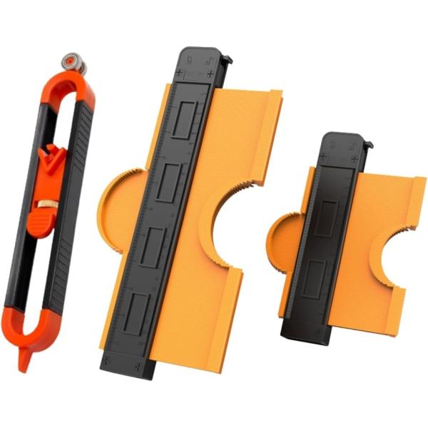 「簡単な操作と正確な測定」 押し引きするだけで、複雑な形状の輪郭を素早く正確に型取ることができます。鉛筆やマーカーペンを差し込んで線を引くため、精度の高い作業が可能になり、DIYの仕上がりを一段と向上させます。「スムーズなローラーとポインタ...