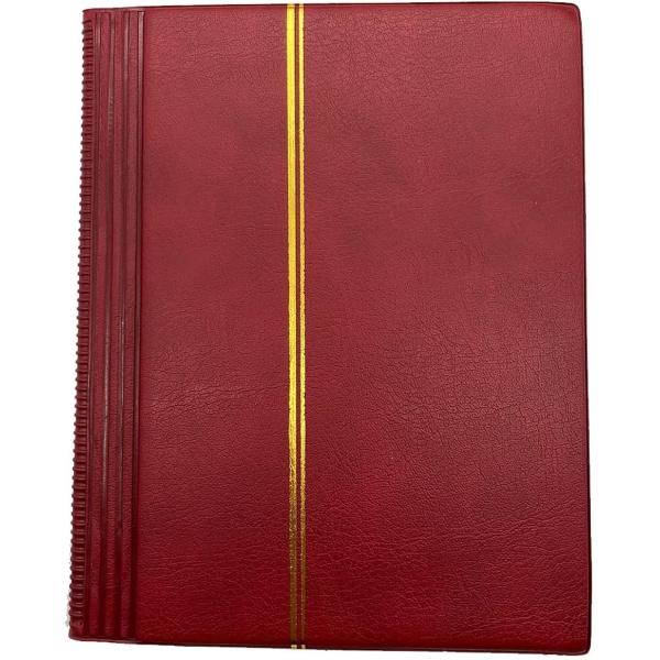 バリエーションコード : 2BUWXXJ63Xコンパクトサイズの切手アルバム　全20ページアルバムサイズ　18cmx14cm1ページの切手収納部　5x12cm3段切手収納枚数　約180〜240枚