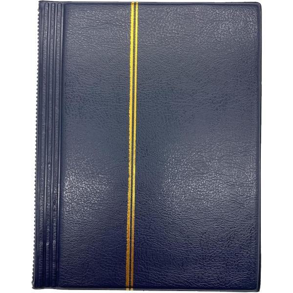 バリエーションコード : 2BUWXXJ63Xコンパクトサイズの切手アルバム　全20ページアルバムサイズ　18cmx14cm1ページの切手収納部　5x12cm3段切手収納枚数　約180〜240枚
