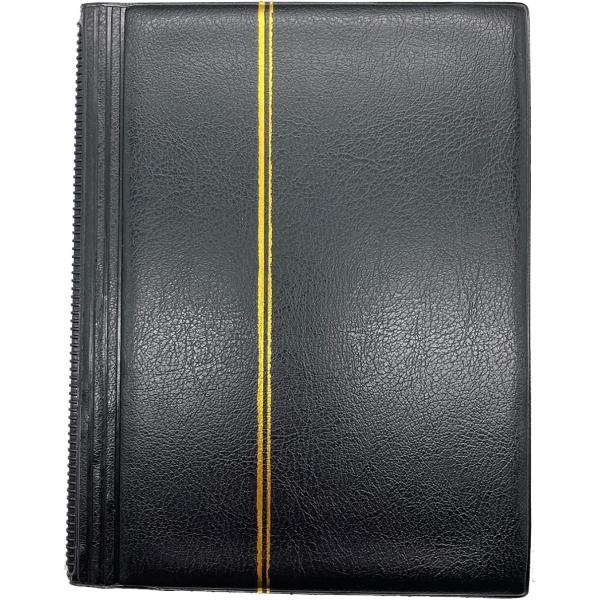 バリエーションコード : 2BUWXXJ63Xコンパクトサイズの切手アルバム　全20ページアルバムサイズ　18cmx14cm1ページの切手収納部　5x12cm3段切手収納枚数　約180〜240枚