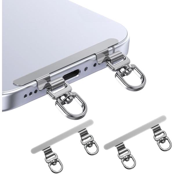 バリエーションコード : 2BUXPSG11CiPhone専用のダブルリング式ストラップホルダーです。厚さわずか0.4mmの極薄設計でケースに干渉しにくく、装着したままでも快適に使用可能。防傷シート付きでスマホ本体やケースを傷から守ります。...