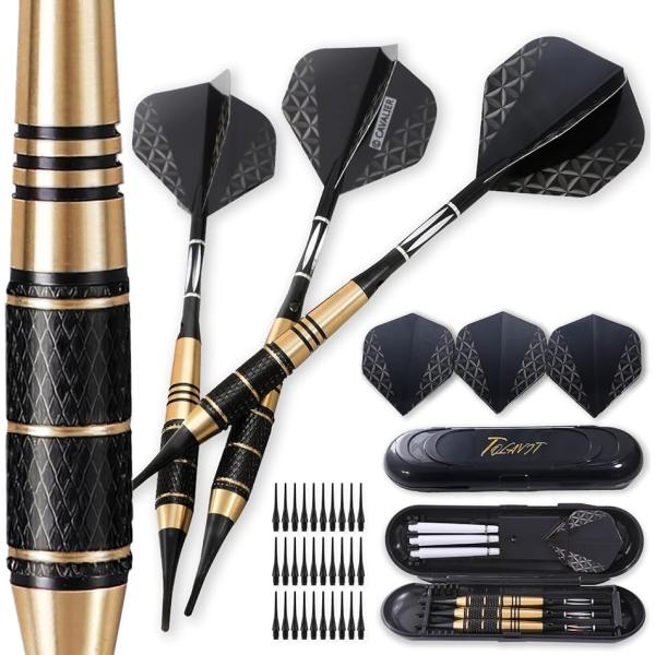 はじめての１本に最適。成長を感じるマイダーツ。 初心者おすすめセット。 綺麗なフォームを自然に習得。 投げる度に感じられる成長。 安定感＆精度＆鋭い飛び。Point01 グリップ安定＆感覚が育つ、初心者向けブラスバレル。 程よいサイズ感とブ...