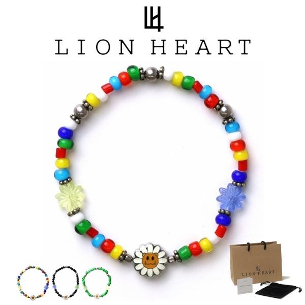 LION HEART ライオンハート【商品】ライオンハート ブレスレット メンズ レディース LEO フラワービーズブレスレット TOKYO HYPER REALITY サージカルステンレス316L 真鍮 LH-1BR148【色】A：マルチ...