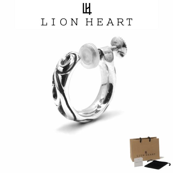 LION HEART ライオンハート【商品】ライオンハート イヤリング イヤリング タテガミスクロール SV925 LH-1ER009【色】シルバー【サイズ】外径約：1.7cm 幅約：0.45cm 厚み約：0.25cm【素材】本体：シルバー...