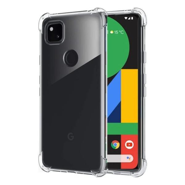 Google Piexl4A クリアケース TPU素材　ソフトケース衝撃吸収 ケース スマホケース google piexl4a ケース カバー TPU 耐衝撃 シンプル 透明 ソフトケース アンドロイド 頑丈■対応機種 : Google ...