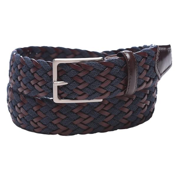 爆買 イタリア発祥のレザーファクトリーブランドVICTRIX（ヴィクトリックス）。熟練職人が上質な革と真鍮製バックルを用い、高品質なメンズベルトを作り続けています。異素材のコントラストが装いに奥行きとモダンな印象を与えます。メッシュ編みによ...