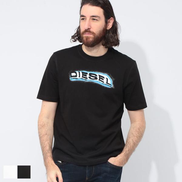 DIESELは、イタリア発のファッションブランドで、カジュアルなスタイルと斬新なデザインが特徴です。DIESELらしい立体感のあるパフプリントが目を引く、遊び心満載の半袖Tシャツです。オーバーサイズシルエットでリラックス感を演出。コットン素...