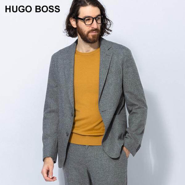 HUGO BOSS（ヒューゴ ボス）は、ドイツ発のラグジュアリーファッションブランドで、クラシックなスタイルと洗練されたデザインが特徴です。ヒューゴボスのセットアップジャケットは、ストレッチフランネル素材の上質な着心地が魅力。スリムなシルエ...